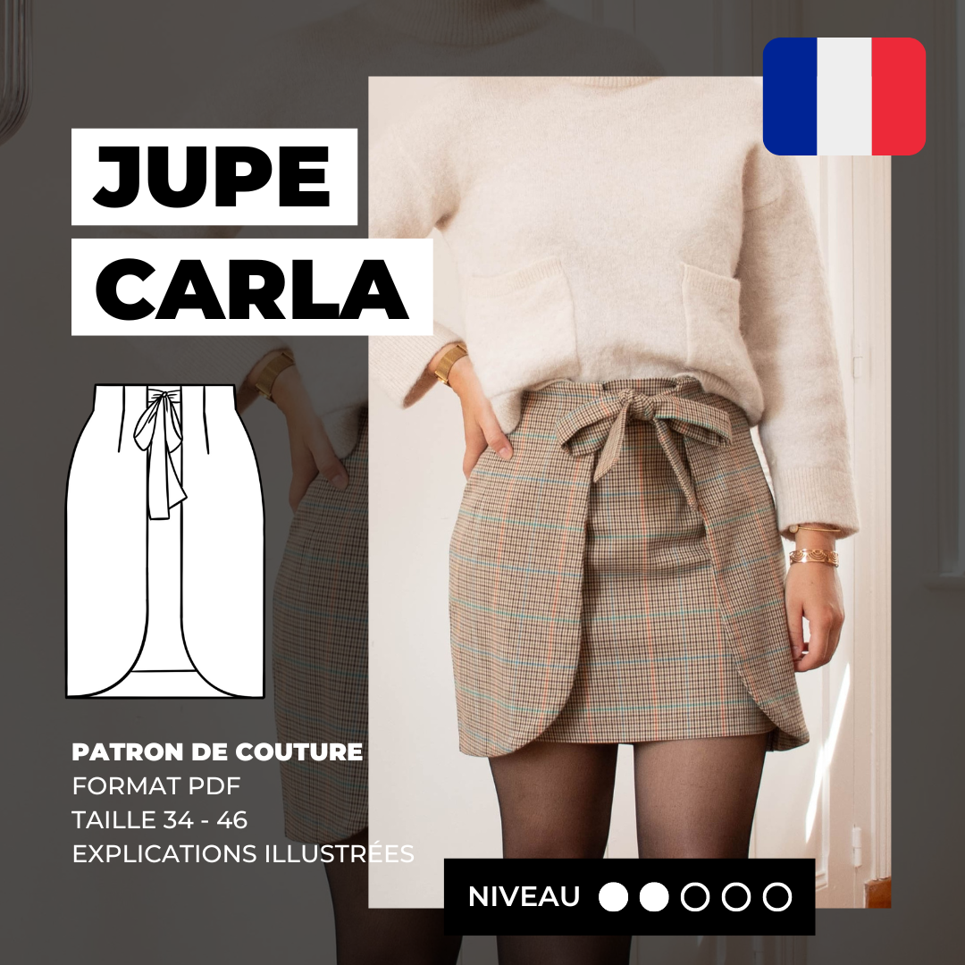 Jupe Droite, Patron De Couture Pdf De Robe Personnalisée - Expressif