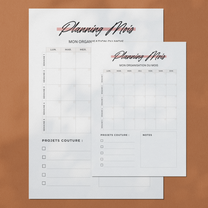 Carnet de Couture 2025 | Gratuit | PDF à imprimer – Effloresco Creations